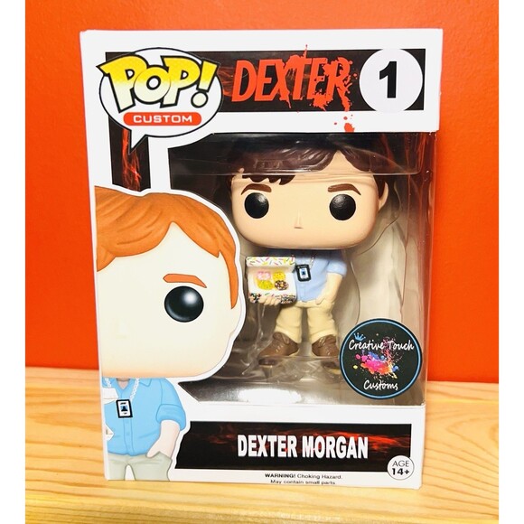 Funko | Toys | Funko Pop Custom Dexter Morgan W Donuts Available Now ...